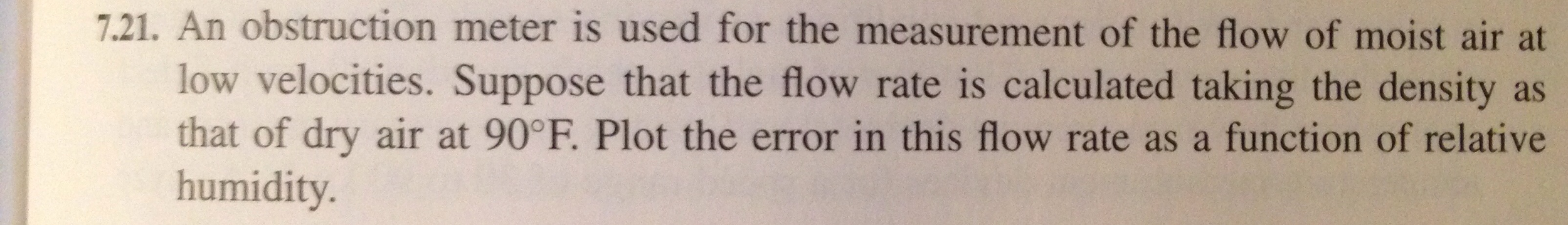 Solved 7.21. An obstruction meter is used for the | Chegg.com