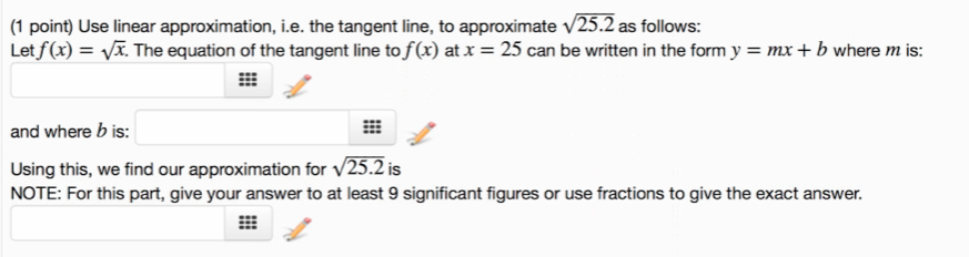 Solved Use Linear Approximation I E The Tangent Line T