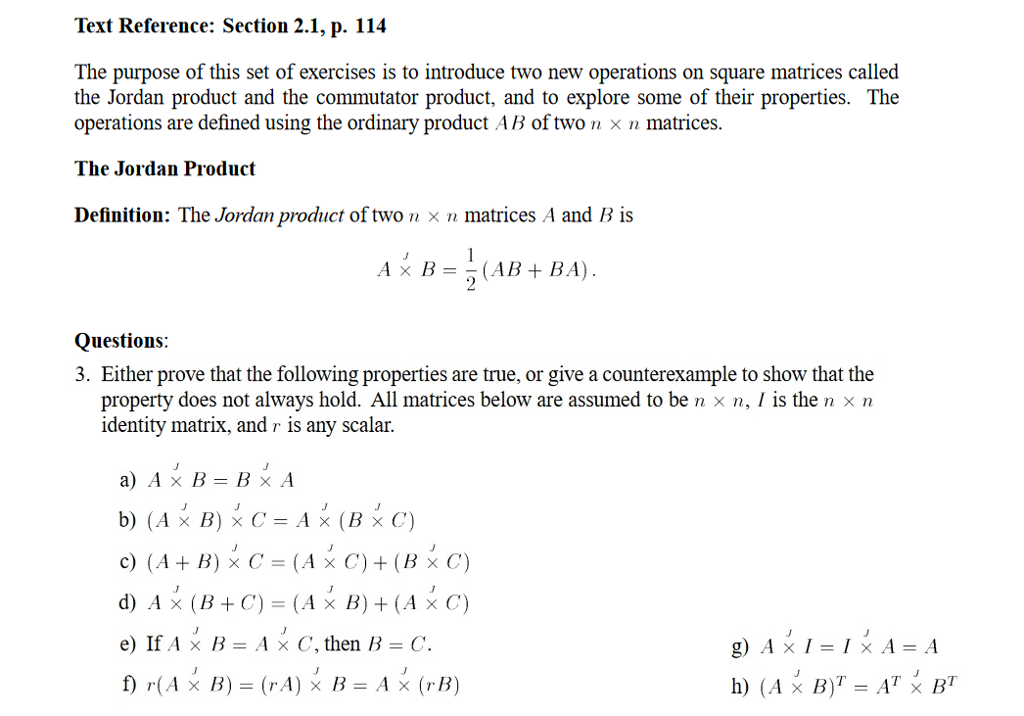 Solved The purpose of this set of exercises is to introduce | Chegg.com