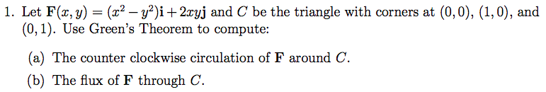 Solved This is a Calculus 3 Flux problem. If you only want | Chegg.com
