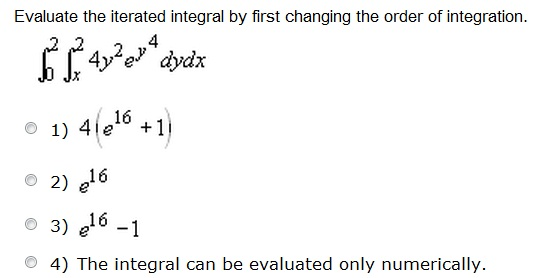 Solved Evaluate the iterated integral by first changing the | Chegg.com