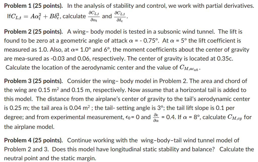 Problem 1 (25 points). In the analysis of stability | Chegg.com