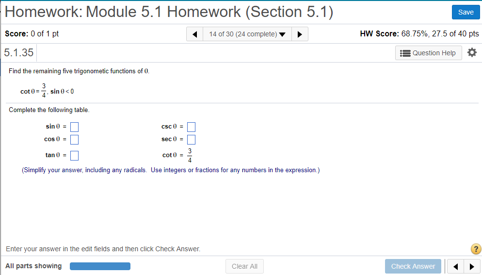 Solved Homework Module 5 1 Homework Section 5 1 Score 0