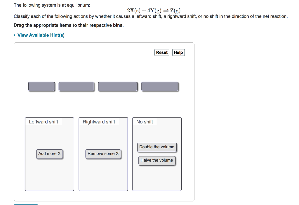 Solved When a chemical reaction is at equilibrium, Q (the | Chegg.com