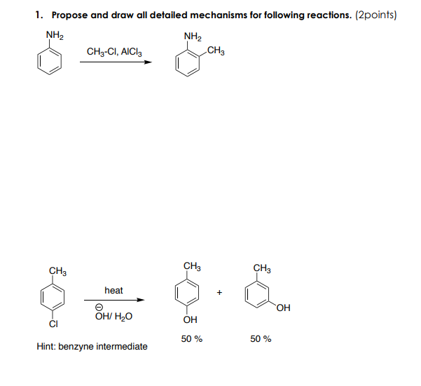 Solved Propose and draw all detailed mechanisms for | Chegg.com Solved Propose and draw all detailed mechanisms for | Chegg.com