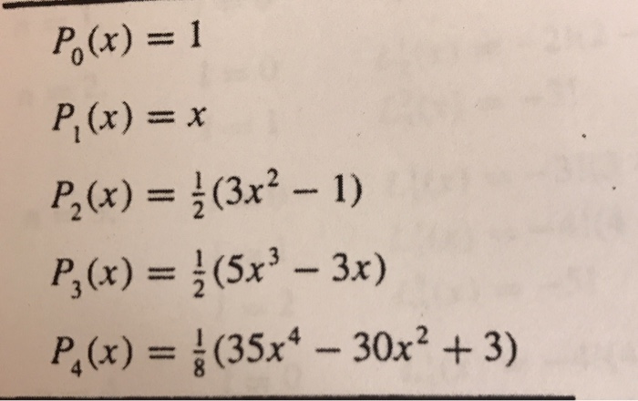 Solved The associated Legendre functions P Solved The associated Legendre functions P