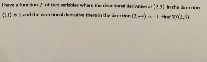 I have a function f of two variables where the | Chegg.com