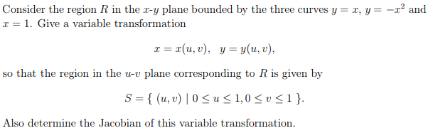 Solved Consider the region R in the z-y plane bounded by the | Chegg.com