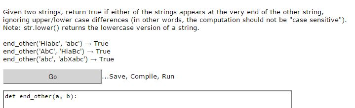 Solved Please, need help for Ython codingbat. 1. 2. 3. | Chegg.com