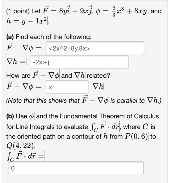 Solved Let F rightarrow = 8yi rightarrow + 9xj rightarrow|, | Chegg.com