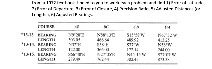 Solved I need to you to work each problem and find 1) Error | Chegg.com