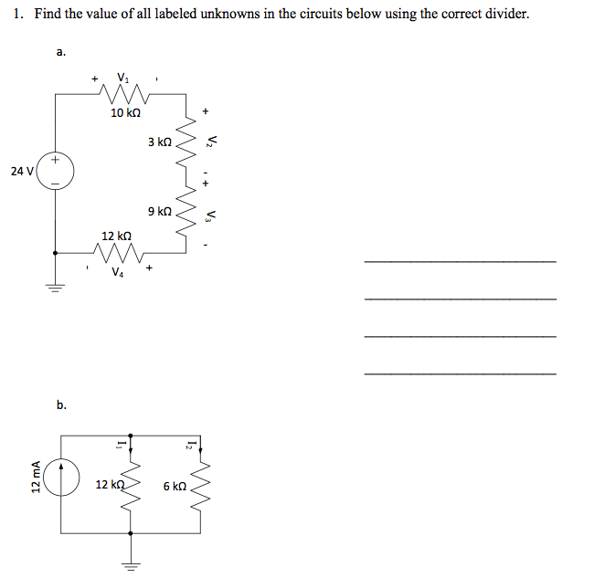 Solved Find the value of all labeled unknowns in the | Chegg.com