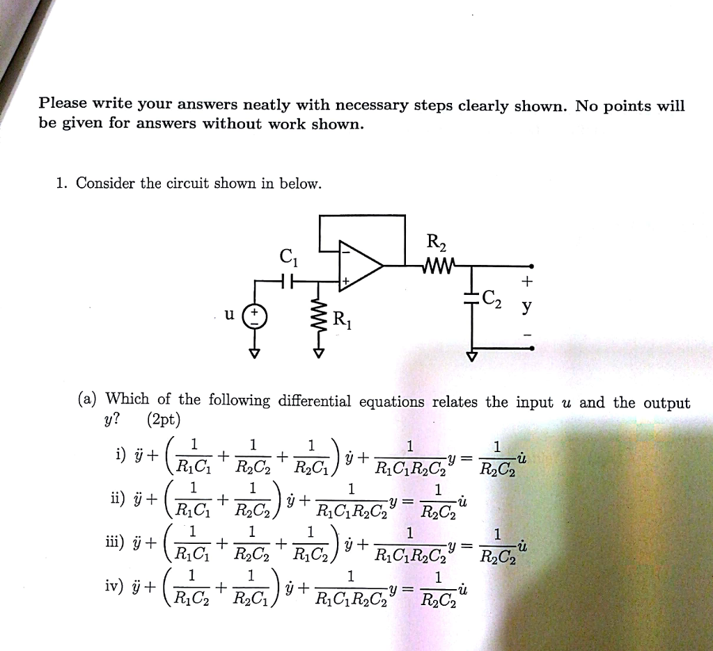 Solved Please write your answers neatly with necessary steps | Chegg.com