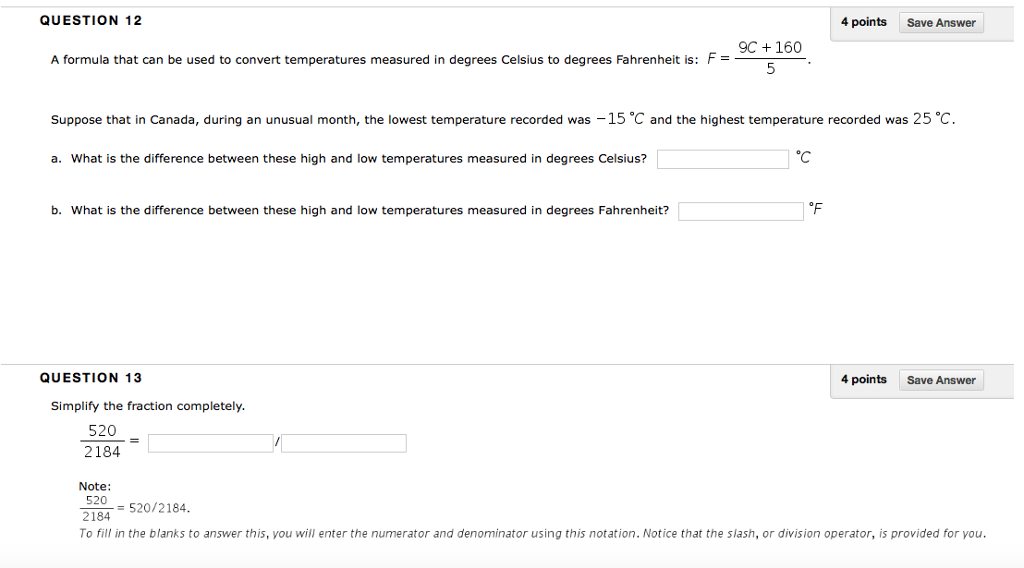Solved QUESTION 12 4 pointsSave Answer 9C +160 A formula | Chegg.com Solved QUESTION 12 4 pointsSave Answer 9C +160 A formula | Chegg.com
