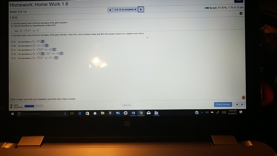 Solved Homework Home Score 0 Of 1 Pt Bus Econ 1 7 73 Work