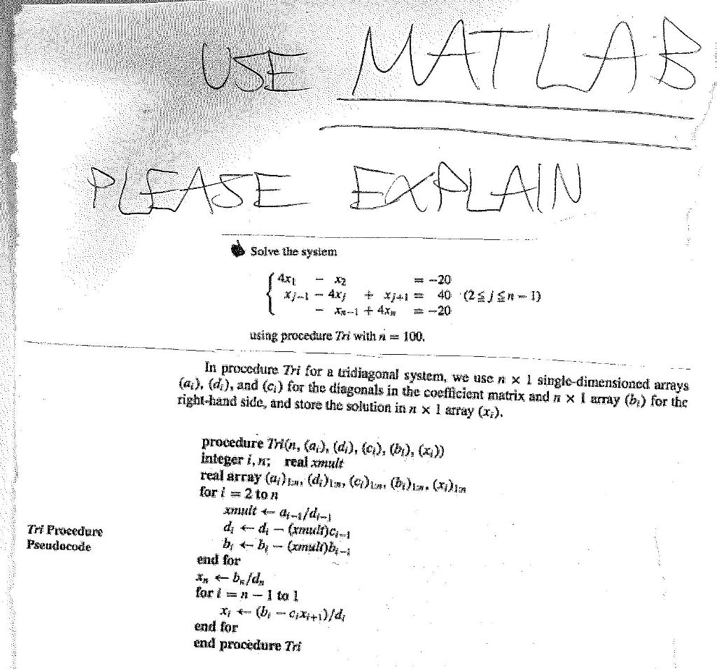 Salve The Sysiem 20 Using Procedure Tri With100