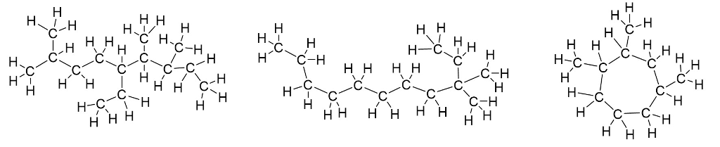 Solved Consider the Lewis structures of the hydrocarbons | Chegg.com
