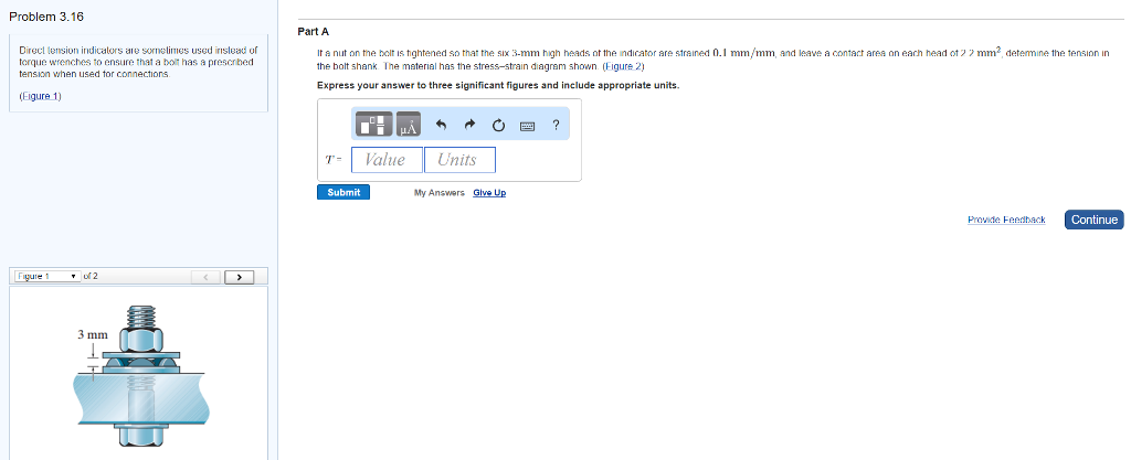 Solved Direct tension indicators are sometimes used | Chegg.com