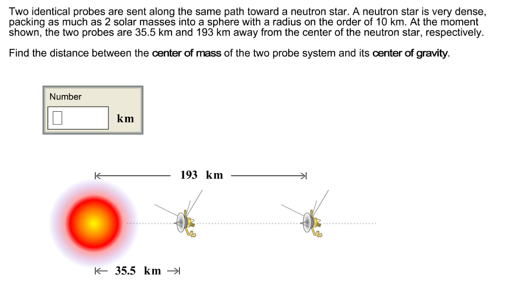 Solved Two identical probes are sent along the same path | Chegg.com