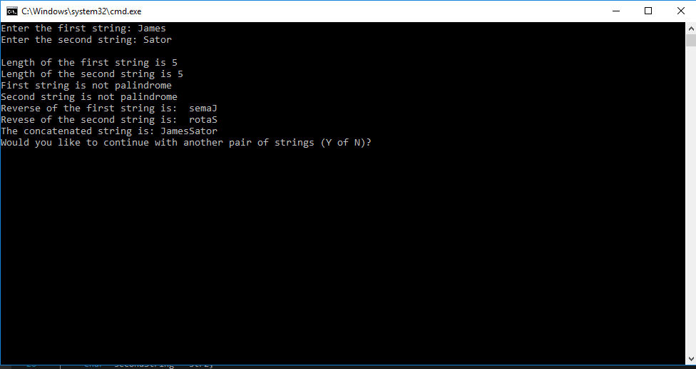 Solved Help with my coding, I need my output to look like | Chegg.com
