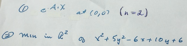 Solved Just do the second question find the min in R^2 of | Chegg.com