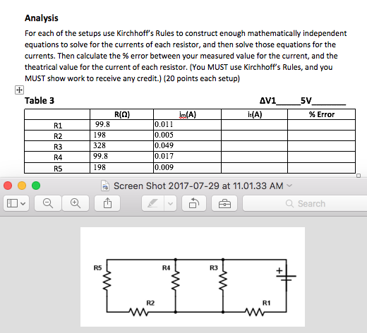 Solved For each of the setups use Kirchhoff's Rules to | Chegg.com