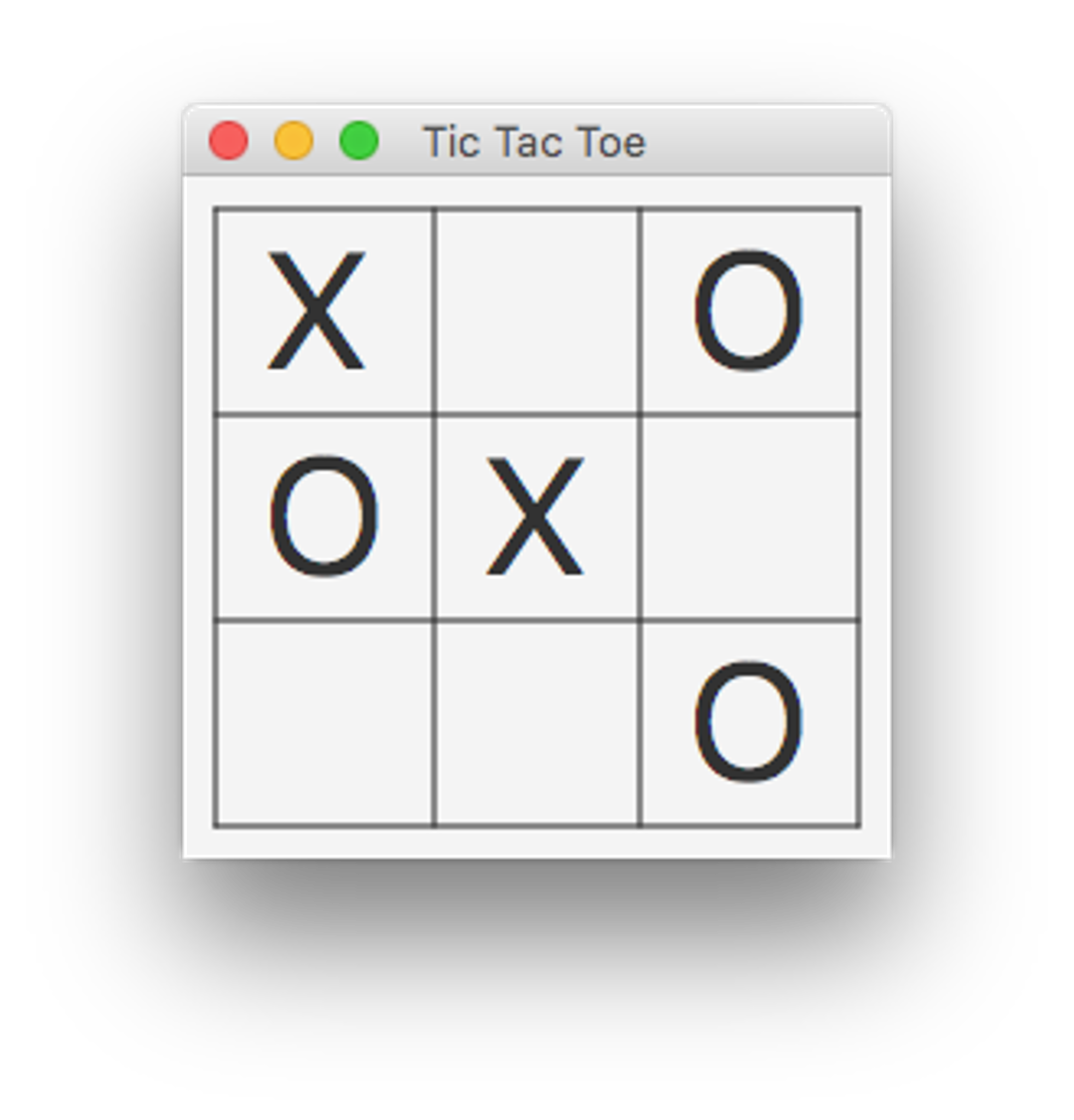 Solved Write A Program That Displays A Tic Tac Toe Board As