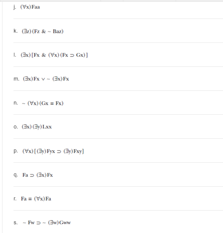 Determine, for each of the following, whether it is a | Chegg.com