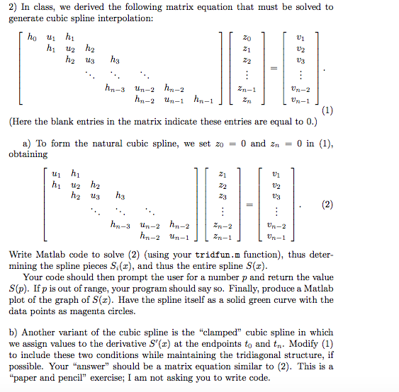 (Solved) : 2 Class Derived Following Matrix Equation Must Solved ... (Solved) : 2 Class Derived Following Matrix Equation Must Solved ...