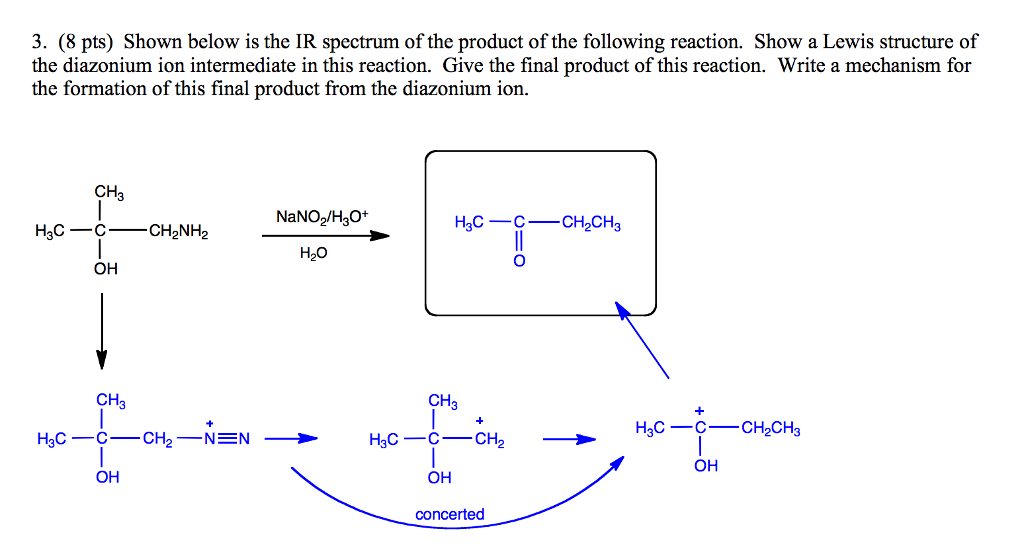 Solved Show the arrow pushing mechanism to reach the | Chegg.com