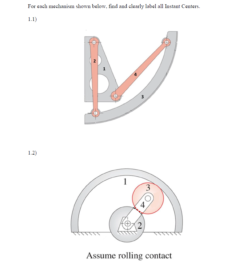 Solved For each mechanism shown below, find and clearly | Chegg.com