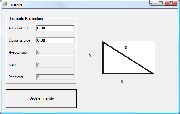 INSTRUCTIONS VISUAL BASICS Write a triangle class | Chegg.com