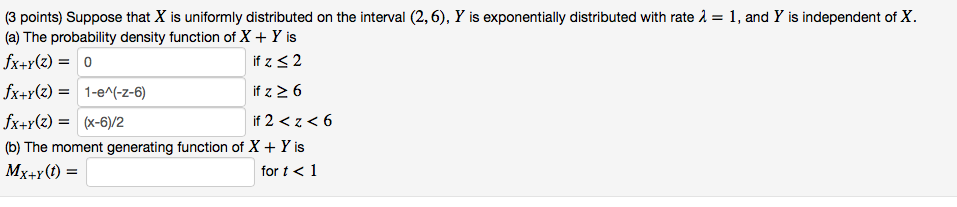 Solved Suppose that X is uniformly distributed on the | Chegg.com