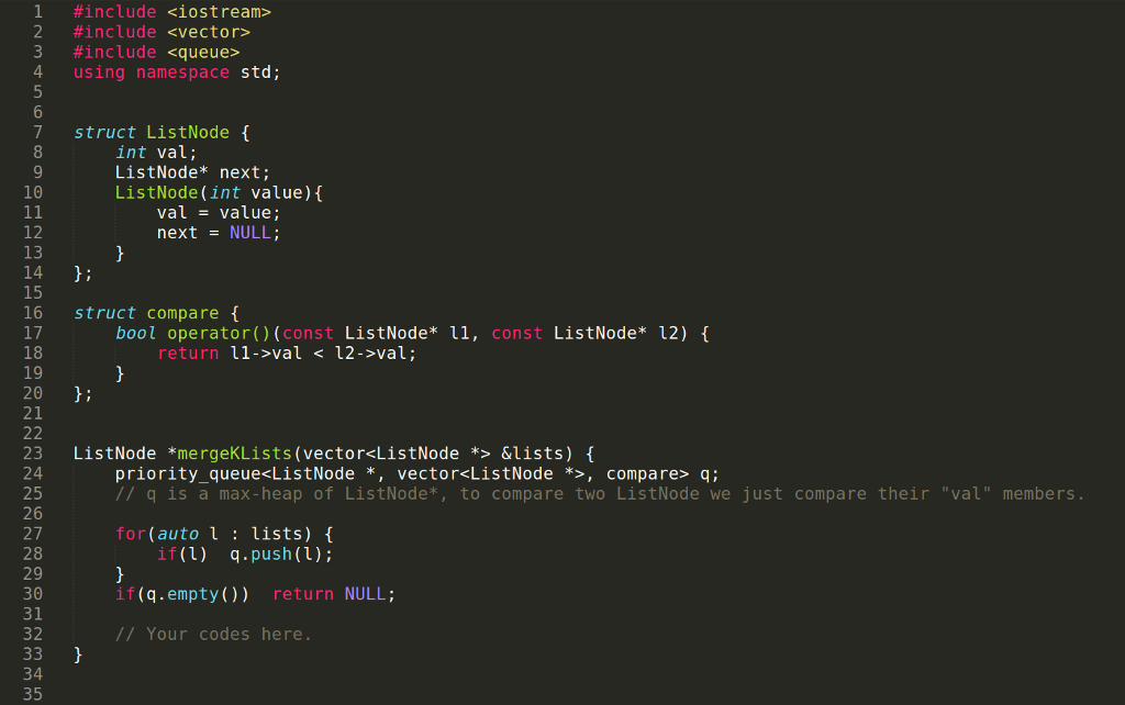 In this problem, you will use heap to solve a common | Chegg.com