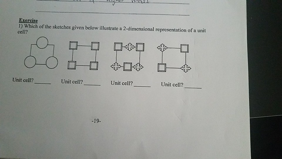 Solved Exercise 1) Which of the sketches given below | Chegg.com