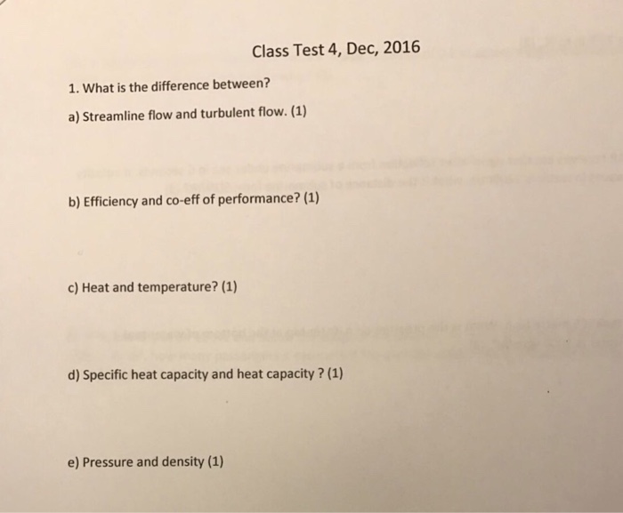 Solved What is the difference between? Streamline flow and | Chegg.com