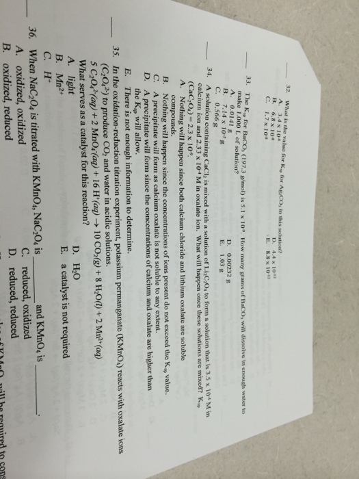 Solved What is the value of Ksp for AgCO3 in this solution? | Chegg.com