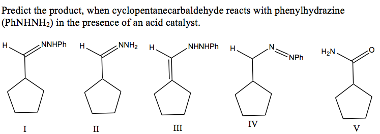 Solved Predict the product, when cyclopentanecarbaldehyde | Chegg.com