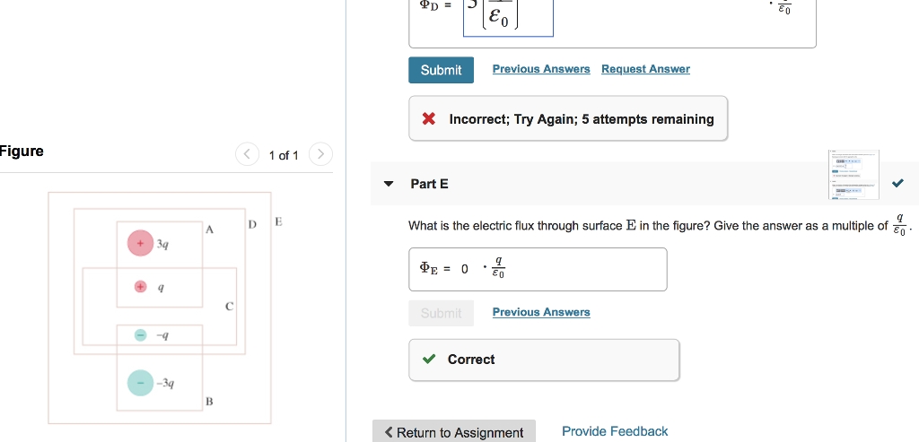 Solved Submit Previous Answers Request Answer Incorrect; Try | Chegg.com