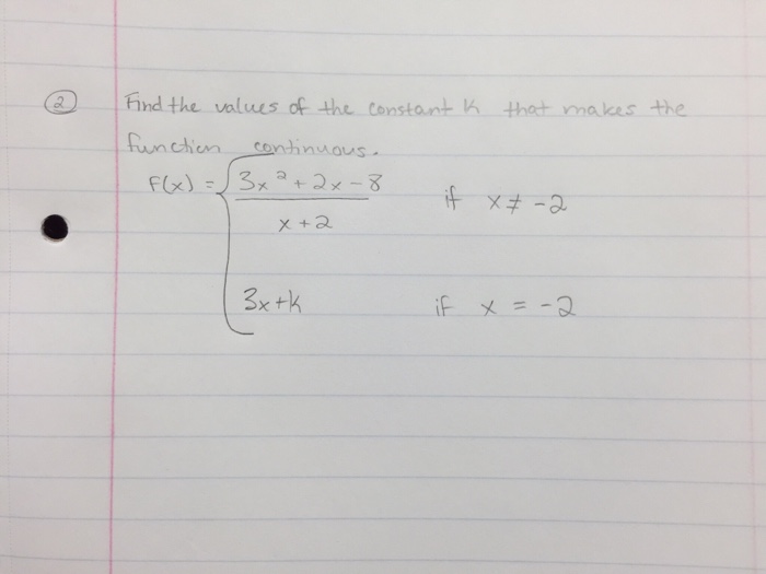 Solved Find the values of the constant k that makes the | Chegg.com