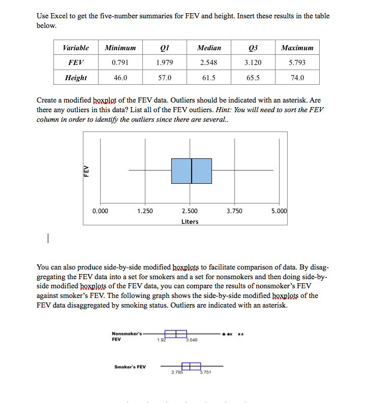 In Statistics You Can Also Use Numeric Values As A Chegg
