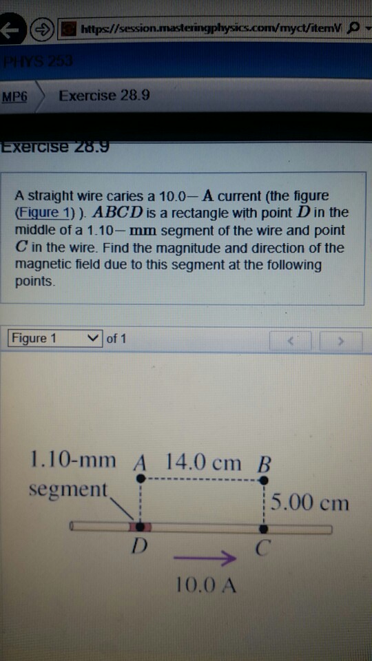 Solved の)I https//session.mlasteringplysics.com/myct/itemW ρ | Chegg.com