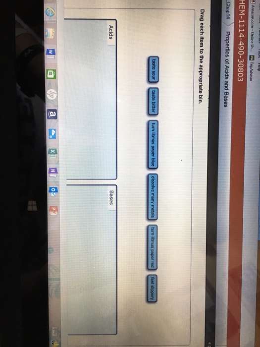 Solved Drag each item to the appropriate bin. | Chegg.com