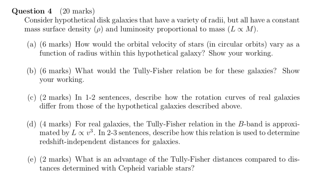 Solved Question 4 (20 marks) Consider hypothetical disk | Chegg.com Solved Question 4 (20 marks) Consider hypothetical disk | Chegg.com