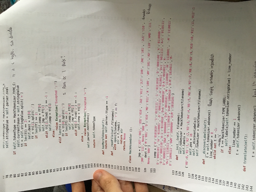 Python assembly code help needed Please can | Chegg.com