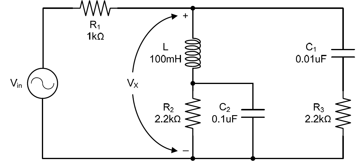Solved Frequency is 3000 Hz, Vin is A plusminus 5V Find the | Chegg.com