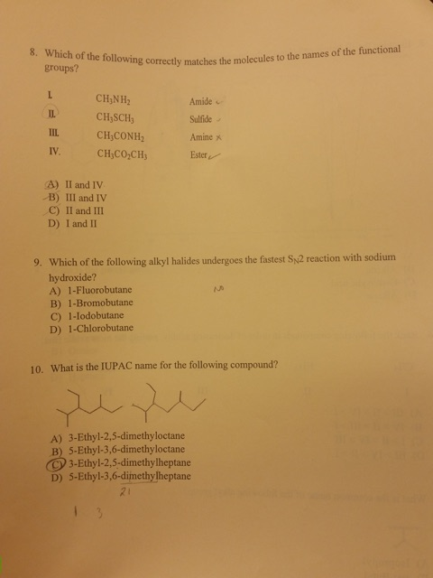 Solved Which of the following correctly matches the | Chegg.com