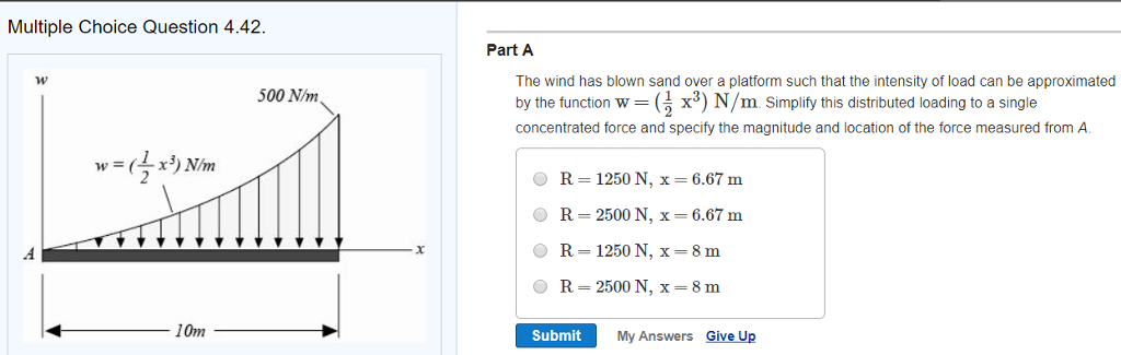 Solved Multiple Choice Question 4.42 Part A The wind has | Chegg.com