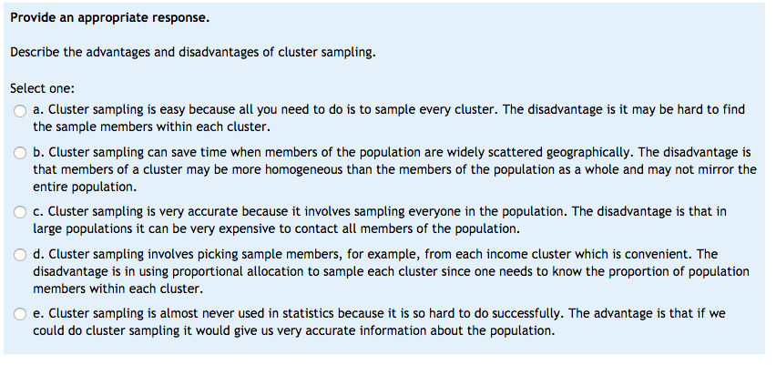 Solved Provide an appropriate response. Describe the | Chegg.com