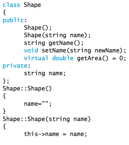 Solved Listed below are definitions of two classes that use | Chegg.com